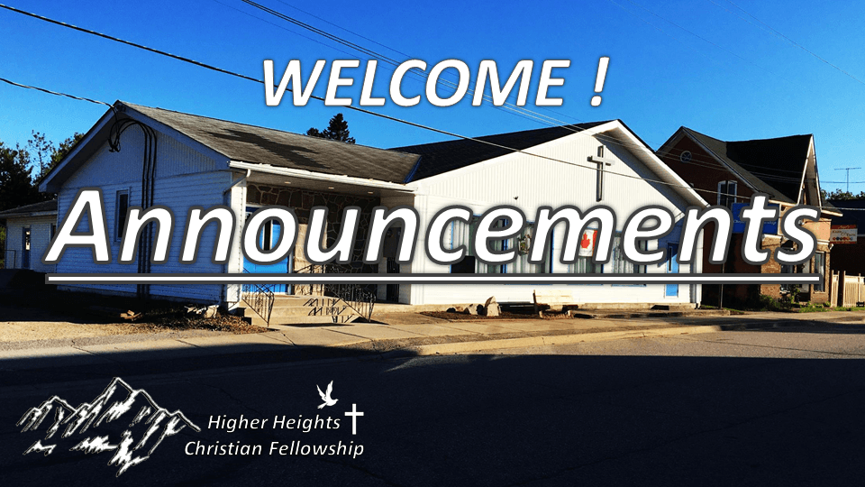 Ministries & Events Here at Higher Heights!