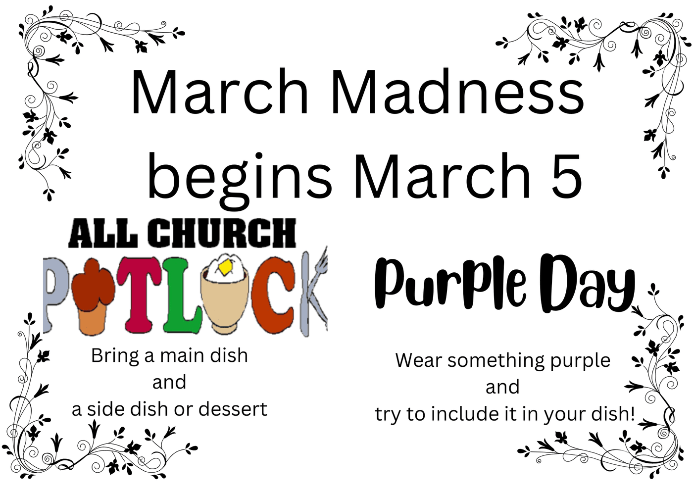 March Mission Madness